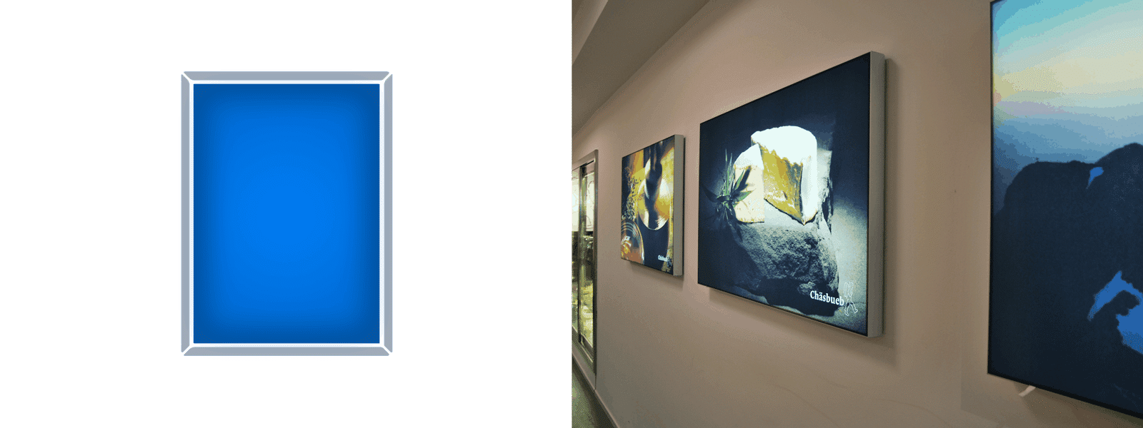 Leuchtkasten, Lightbox: Auffallen dank leuchtstarkem Auftritt ...