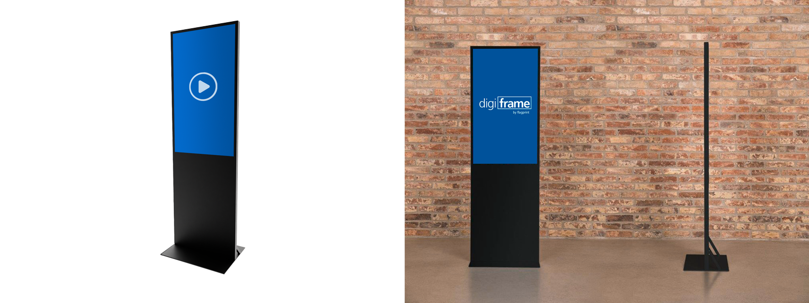digiframe totem - Digital Signage | Flagprint AG